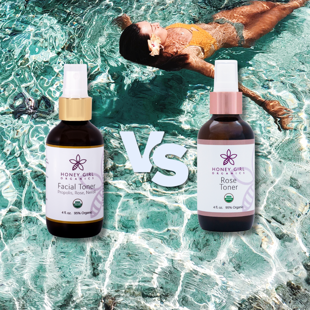 Facial Toner & Rose Toner : What's the Difference? – HoneyGirlOrganics