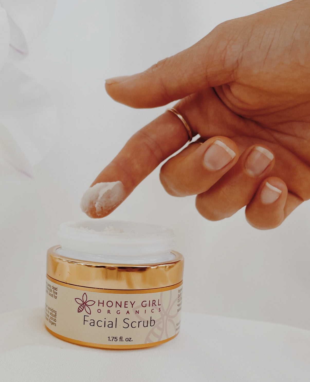 Facial Scrub - Gentle Facial Scrub with Sugar & Hawaiian Honey | Honey ...