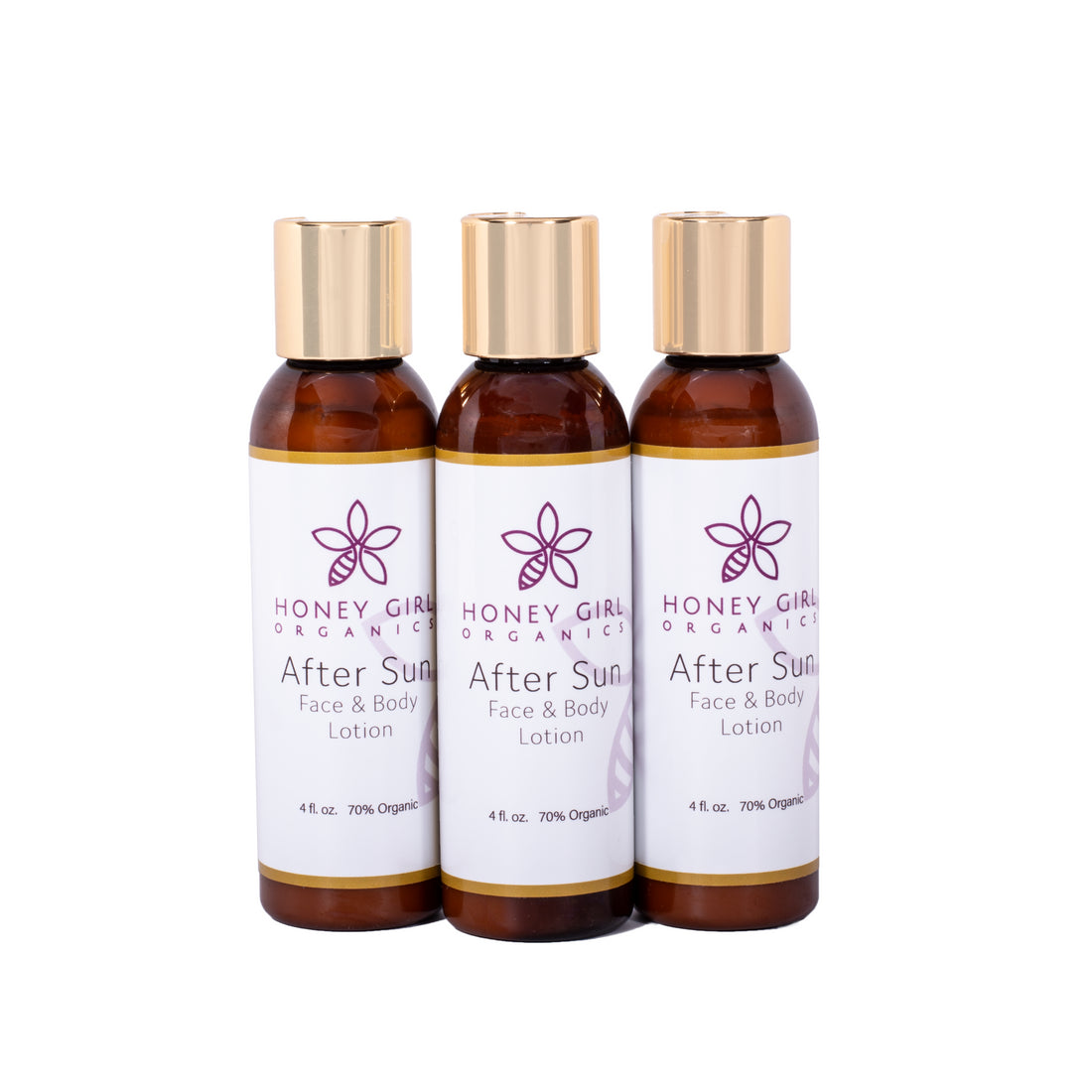 3-Pack After Sun Face & Body Lotion – HoneyGirlOrganics